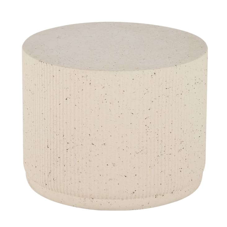 Bijzettafel met terrazzo-effect, beige ILDA | Maisons du Monde