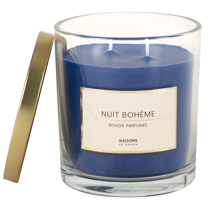 Blauwe geurkaars in glas 10x11 Colorama | Maisons du Monde