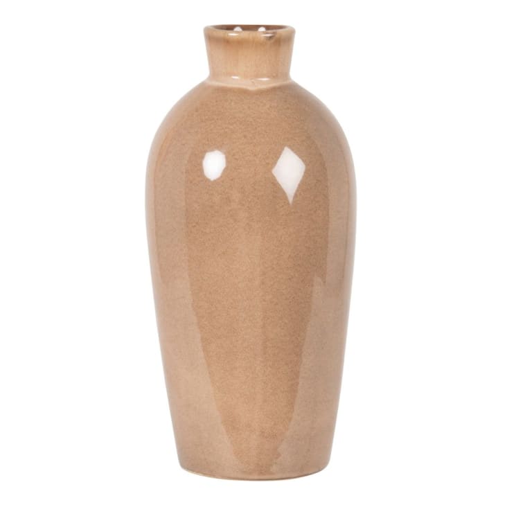 Braune Vase, H26cm Aswan | Maisons du Monde