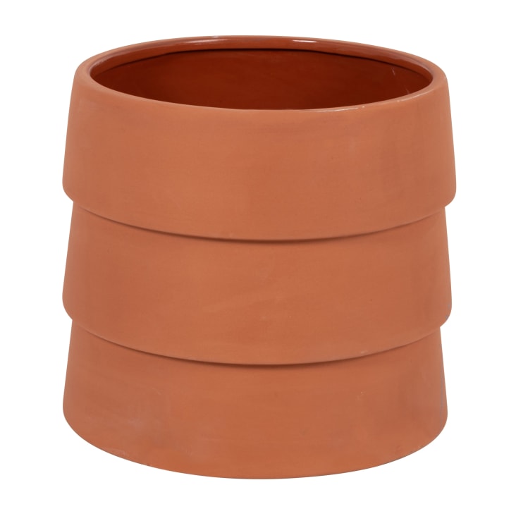 Cache-pot en terre cuite H22 Meta | Maisons du Monde
