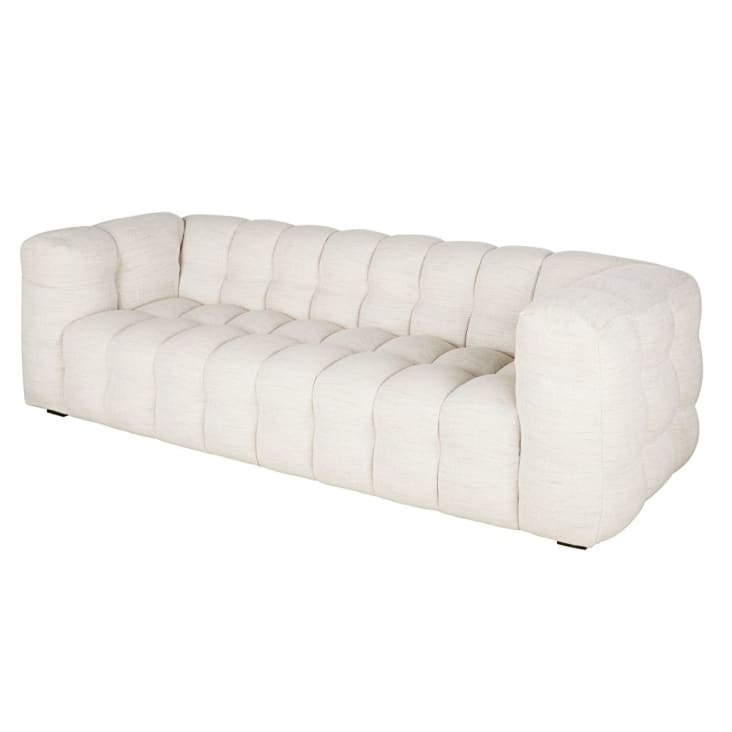 Canapé nuage 3/4 places beige sable Lilo | Maisons du Monde