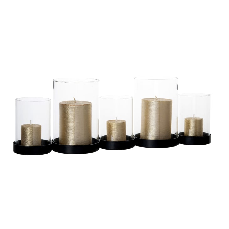 Candelabro preto para cinco velas Ny | Maisons du Monde