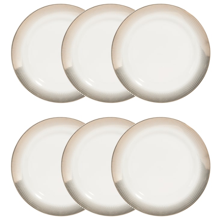 China dessert plate Versailles | Maisons du Monde