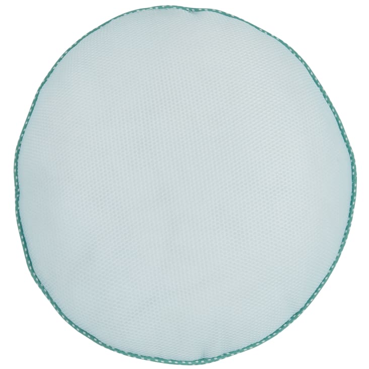 Cojín redondo azul claro con cordón D38 cm Perrine | Maisons du Monde