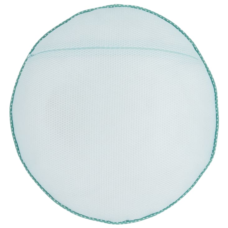 Cojín redondo azul claro con cordón D38 cm Perrine | Maisons du Monde