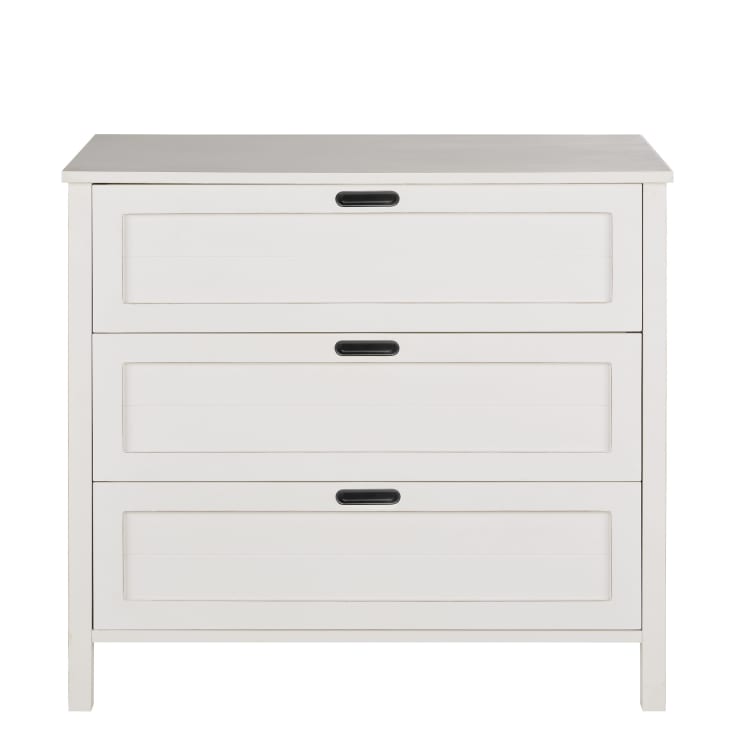 Commode met 3 lades, wit Seashore | Maisons du Monde