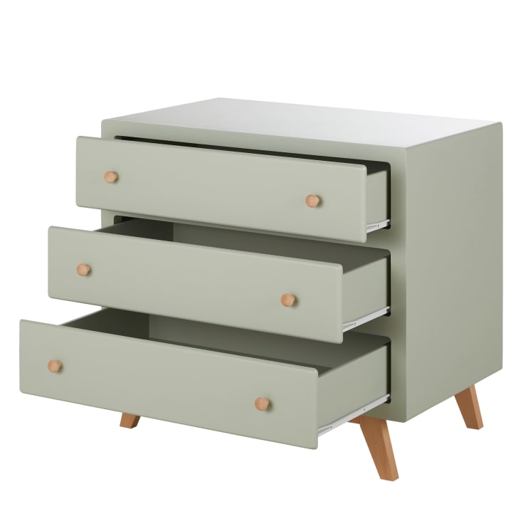 Cômoda verde claro com 3 gavetas Sweet | Maisons du Monde