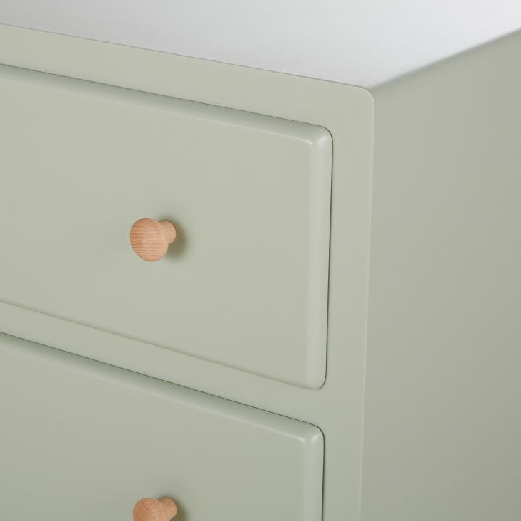Cômoda verde claro com 3 gavetas Sweet | Maisons du Monde