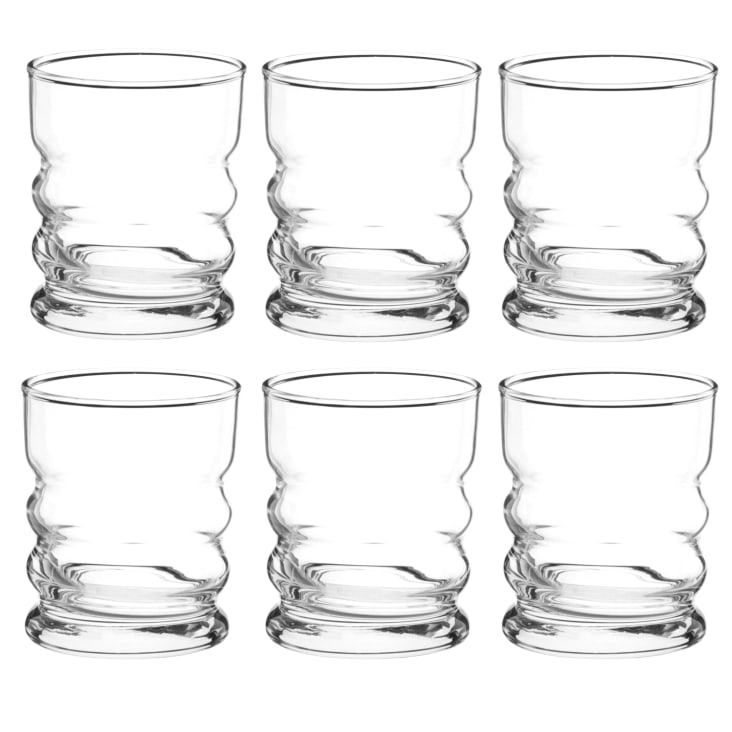 Copo em vidro desestruturado TWIST | Maisons du Monde