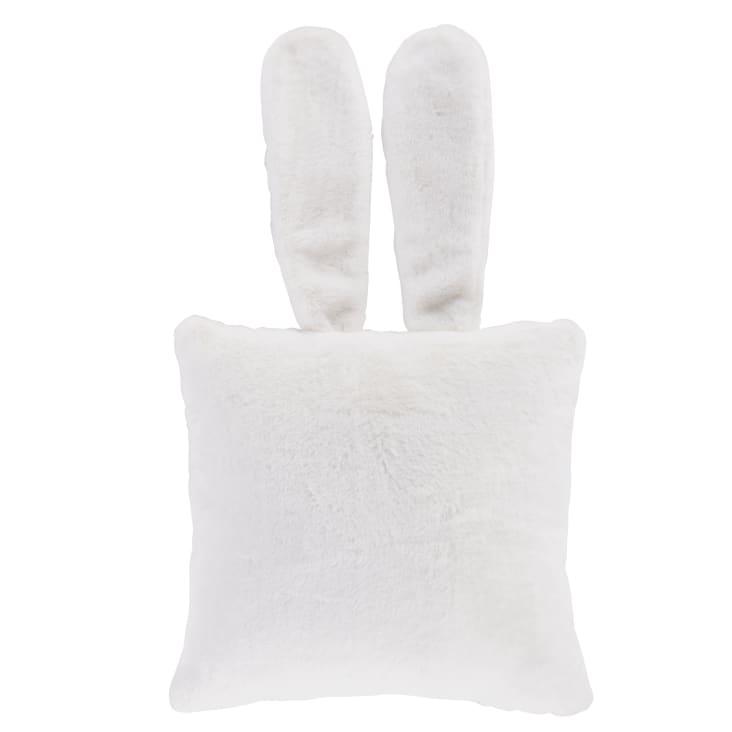 Coussin lapin blanc 40x40 Oria | Maisons du Monde