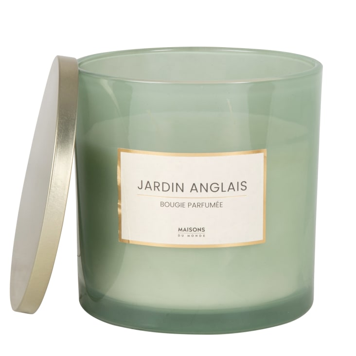 Duftkerze aus Glas, grün 15x15cm Colorama | Maisons du Monde