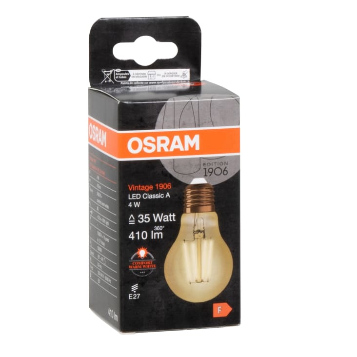 E27 35w LED lamp helder amber warm wit Osram | Maisons du Monde