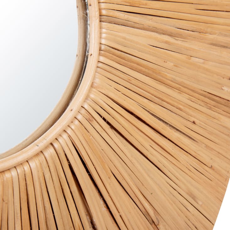 Espejo de ratán trenzado D. 70 SAMHAH | Maisons du Monde