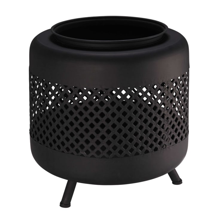 Feu d'extérieur en métal ajouré noir Caracas | Maisons du Monde