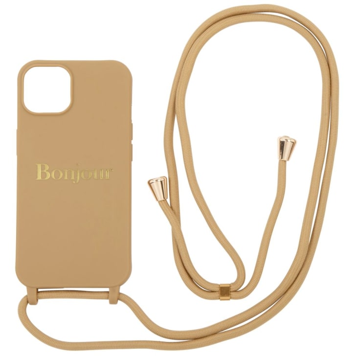 Funda para iPhone 13 amarillo mostaza BONJOUR | Maisons du Monde