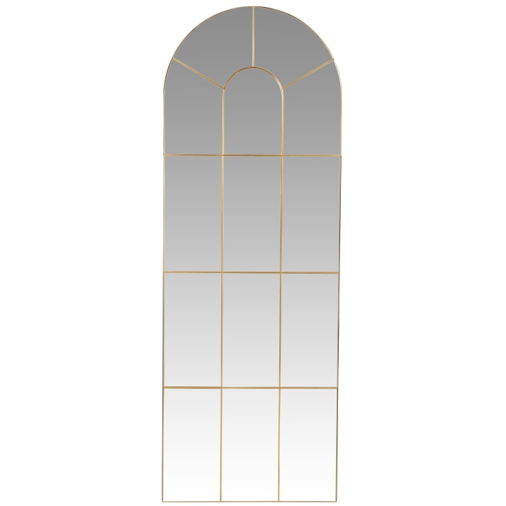 Gebogen raamspiegel, 50 x 141 cm | Maisons du Monde
