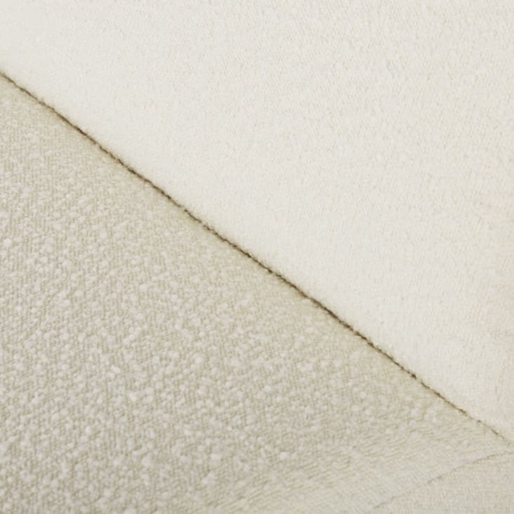 Gebroken witte zetel zonder armleuning Virgile | Maisons du Monde