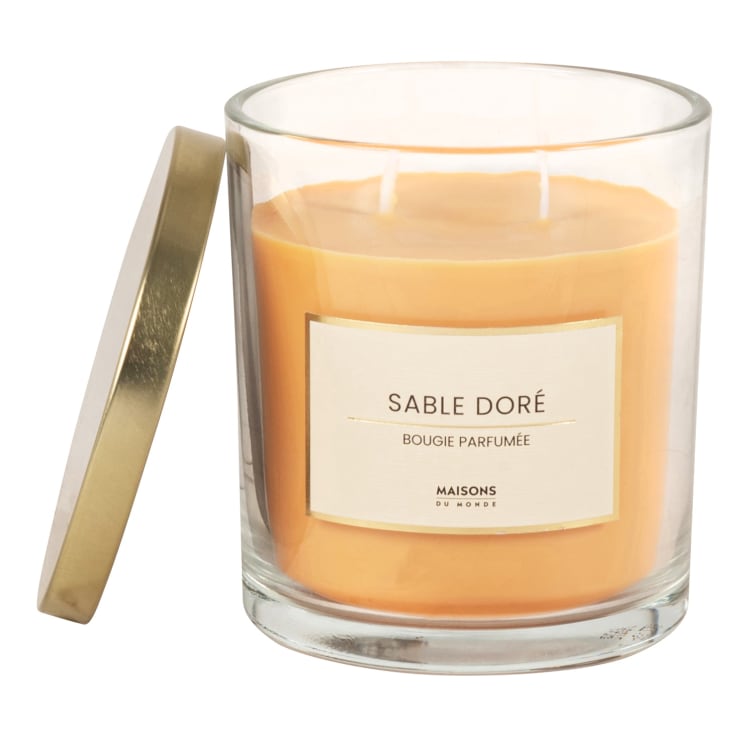 Gele geurkaars in glas 10x11 Colorama | Maisons du Monde