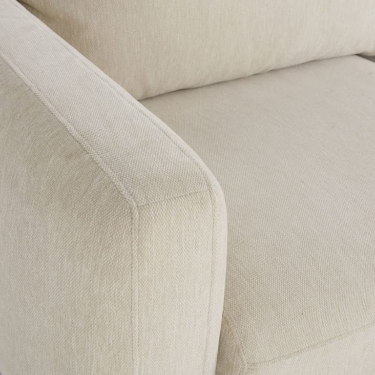 Gemêleerd beige hoekzetel met rechtse hoek en 4/5 zitplaatsen City ...