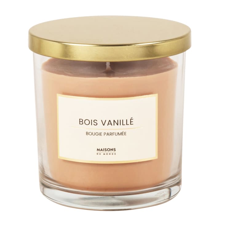 Geurkaars in glas, paars Colorama | Maisons du Monde