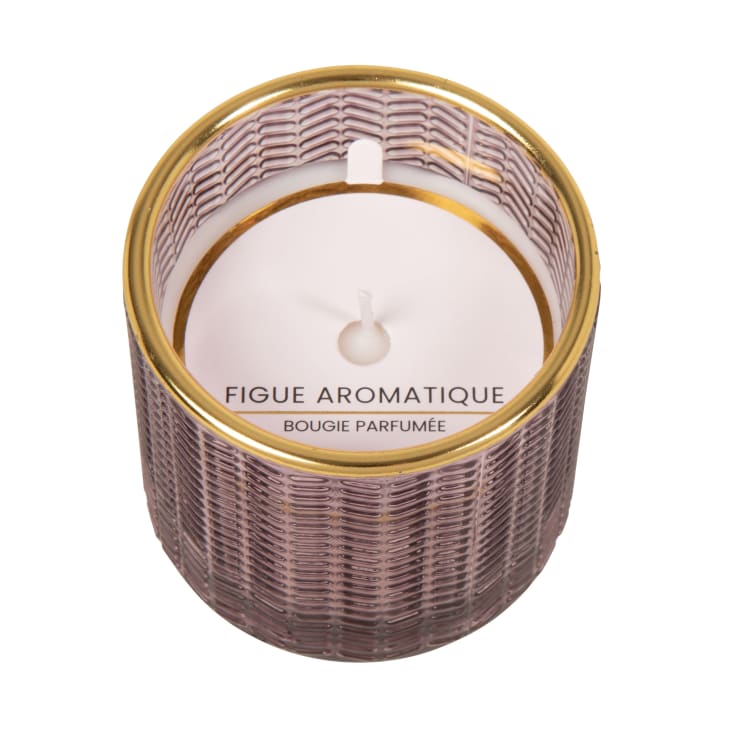 Geurkaars in glas, paars Colorama | Maisons du Monde