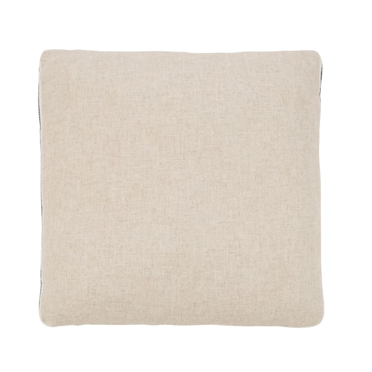 Geweven kussen, beige, 45 x 45 cm BERJA | Maisons du Monde