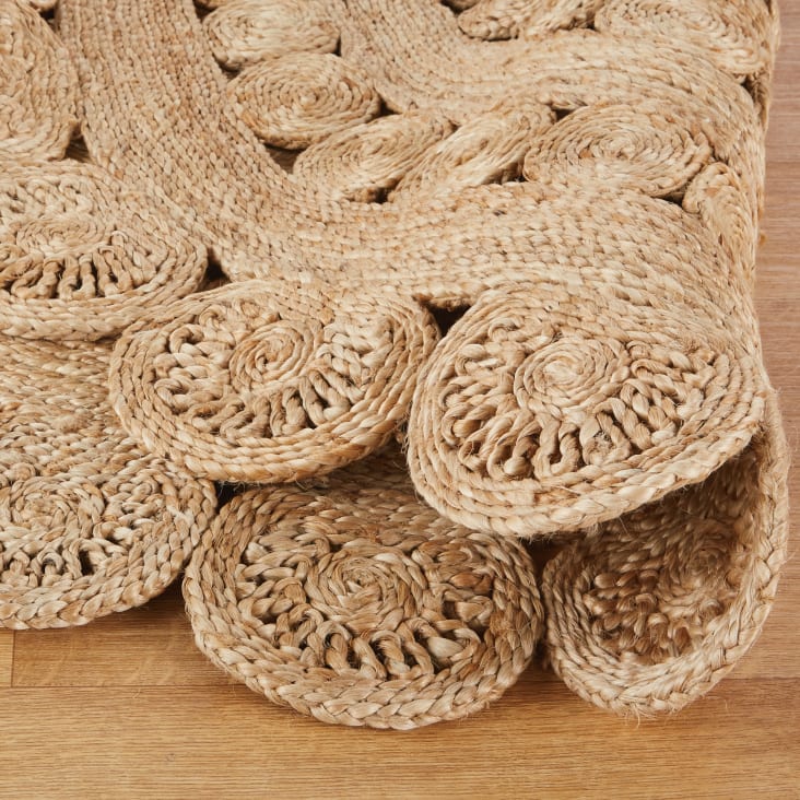 Geweven rond tapijt van jute, ∅ 200 cm MARNOLA | Maisons du Monde
