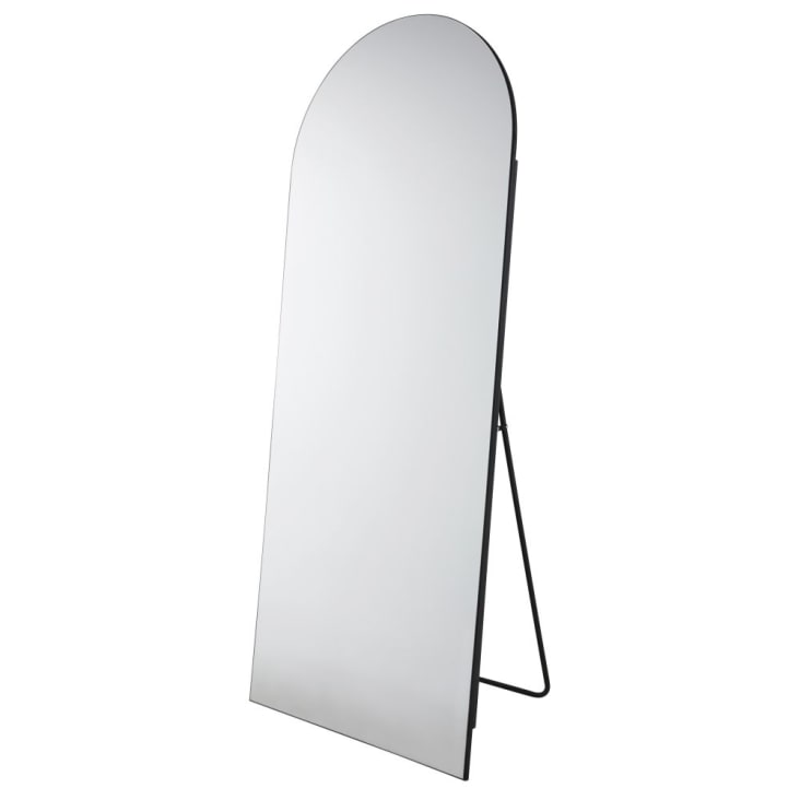 Grand miroir arche sur pied noir 80x200 MAXANDRE | Maisons du Monde
