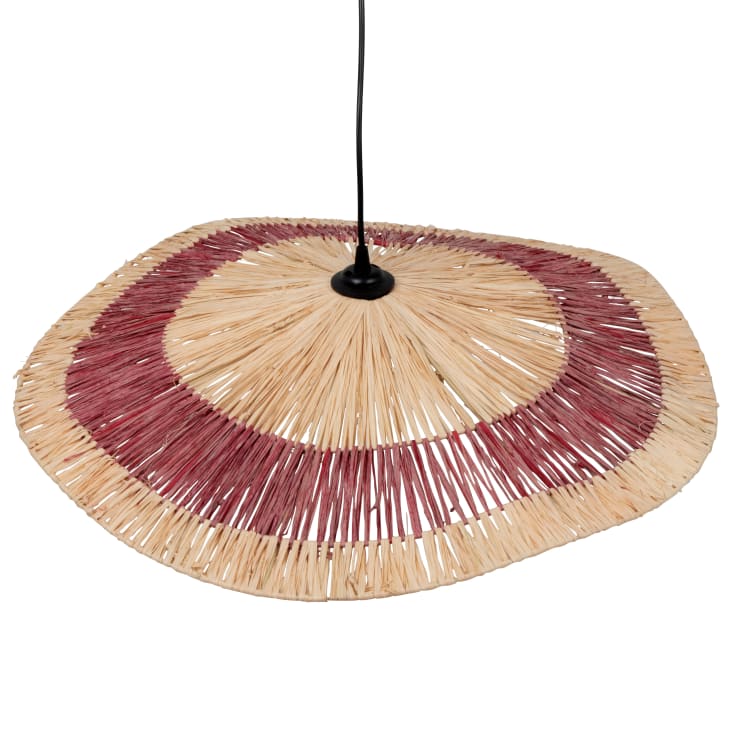 Hanglamp van raffia - beige/terracotta BESITO | Maisons du Monde