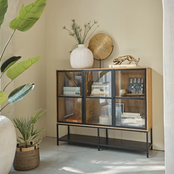 Jarrón grande de dolomita color crudo, alt. 40 SARTENE | Maisons du Monde