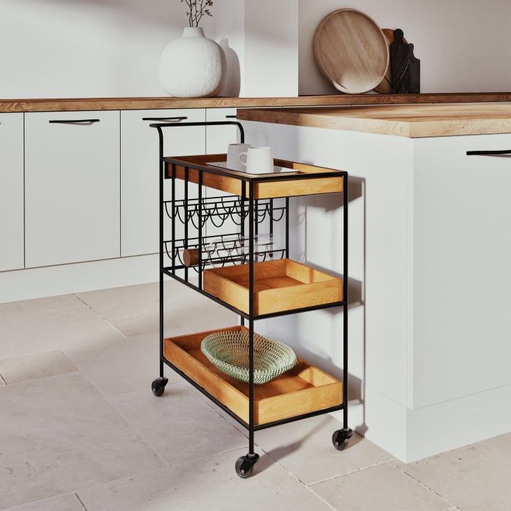 Jarrón grande de dolomita color crudo, alt. 40 SARTENE | Maisons du Monde