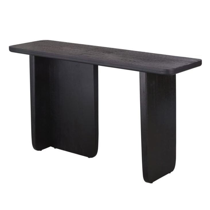 Konsole aus massivem schwarzem Mangoholz Attica | Maisons du Monde
