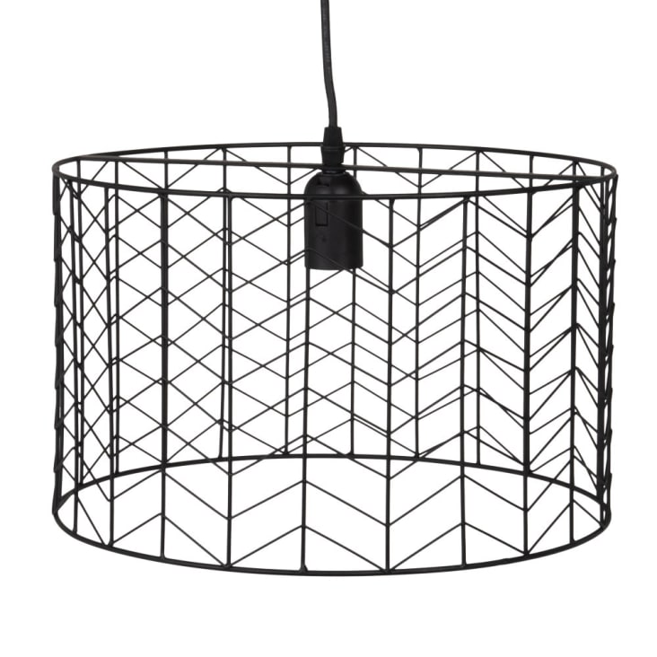 Lámpara de techo de alambre negro Alt.22 CHESTFIELD | Maisons du Monde