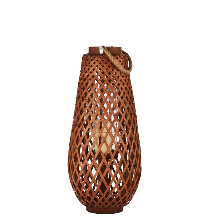 Lanterna in bambù e legno di abete Zanzibar | Maisons du Monde