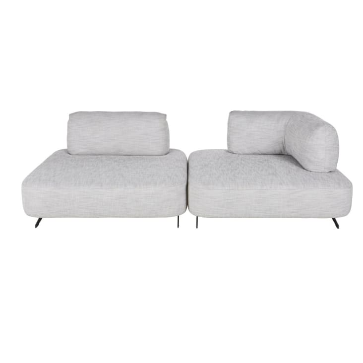 Lichtgrijs element voor modulaire zetel Galaktik | Maisons du Monde