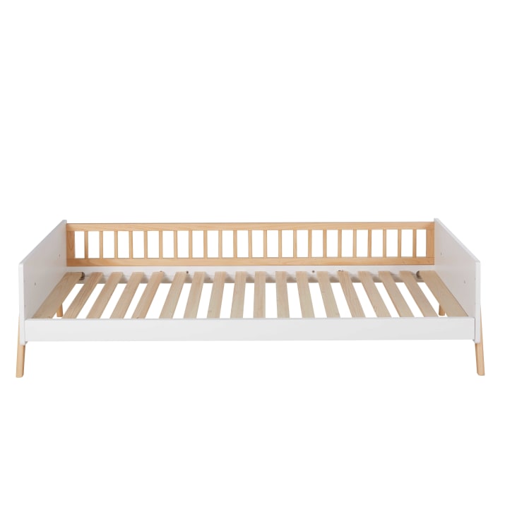 Lit évolutif à barreaux bicolore 90x190 Mimizan | Maisons du Monde