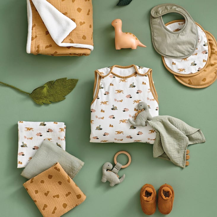 Luce notturna a forma di dinosauro color terracotta YUMA | Maisons du Monde