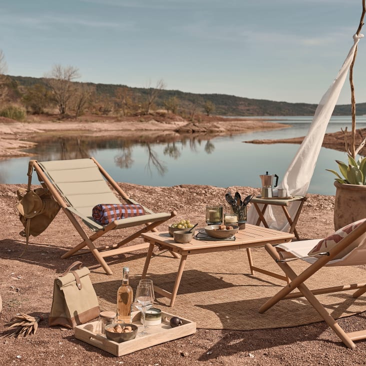 Macetero de terracota beige Alt. 56 RITA | Maisons du Monde