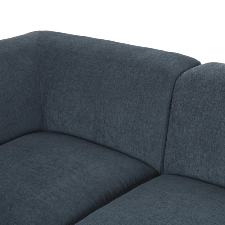 Méridienne droite pour canapé modulable bleue Buddy | Maisons du Monde