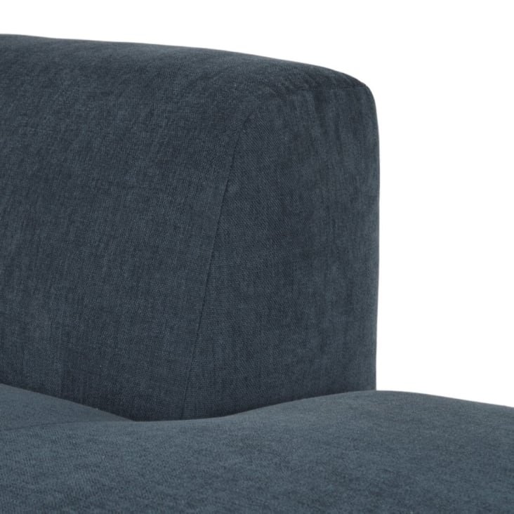Méridienne droite pour canapé modulable bleue Buddy | Maisons du Monde