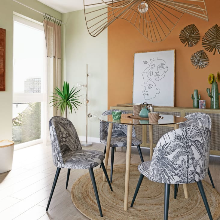 Mesa De Jantar Redonda De Vidro Para 4 Pessoas Mesa De Jantar Redonda