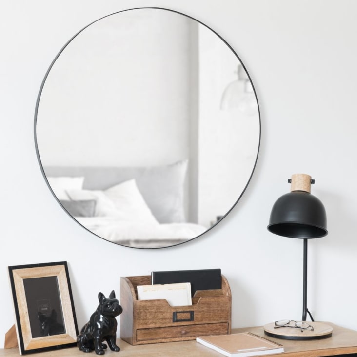 Miroir Rond Noir Maison Du Monde | Ventana Blog