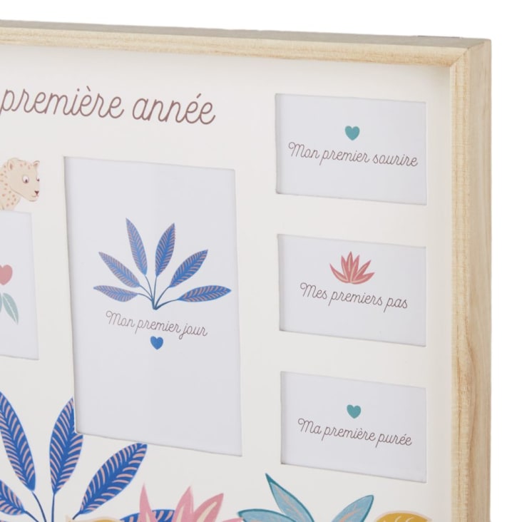 Multi-Rahmen für 7 Fotos, mehrfarbig, 45x32cm MADRID | Maisons du Monde