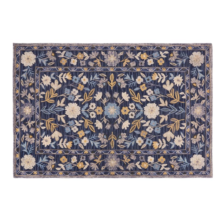 Multicolor getuft tapijt met bloemenmotief 160x230 Hyacinthe | Maisons ...