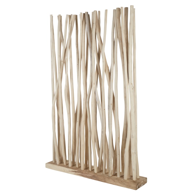 Paravento in legno di teak marrone Panamara | Maisons du Monde