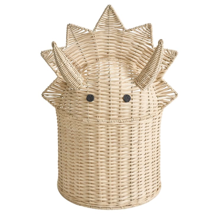 Petit panier de rangement dinosaure en rotin YUMA | Maisons du Monde