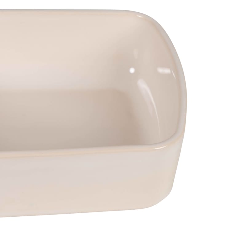 Plat en grès beige L21 Arzon | Maisons du Monde