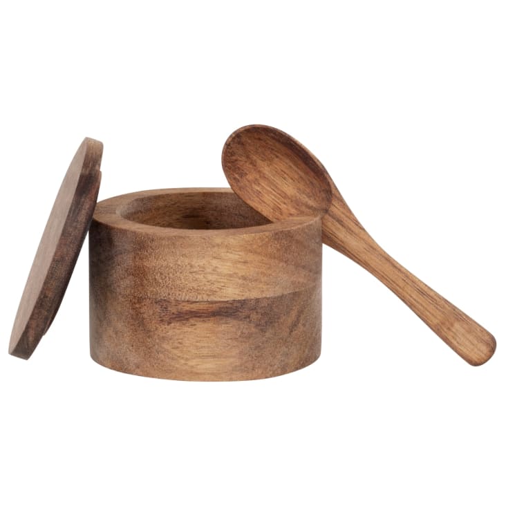 Pot à sel en bois d'acacia TUZ | Maisons du Monde