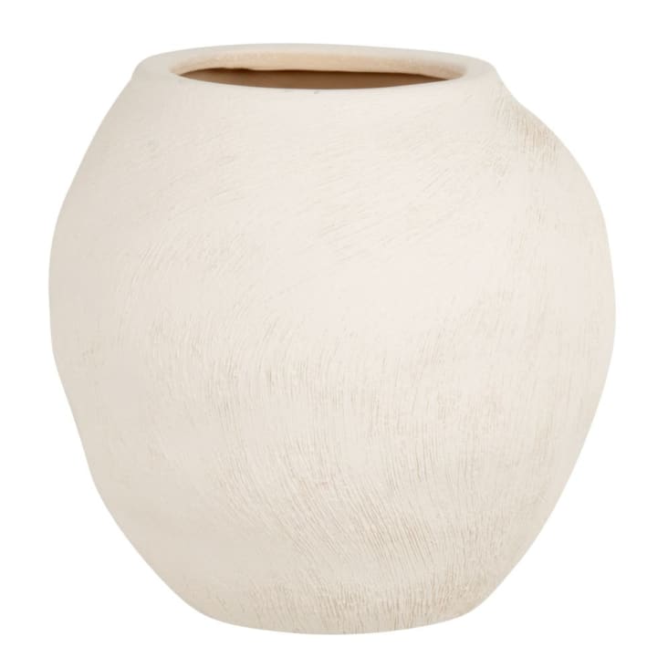 Pot en grès écru H20 Ikaria | Maisons du Monde