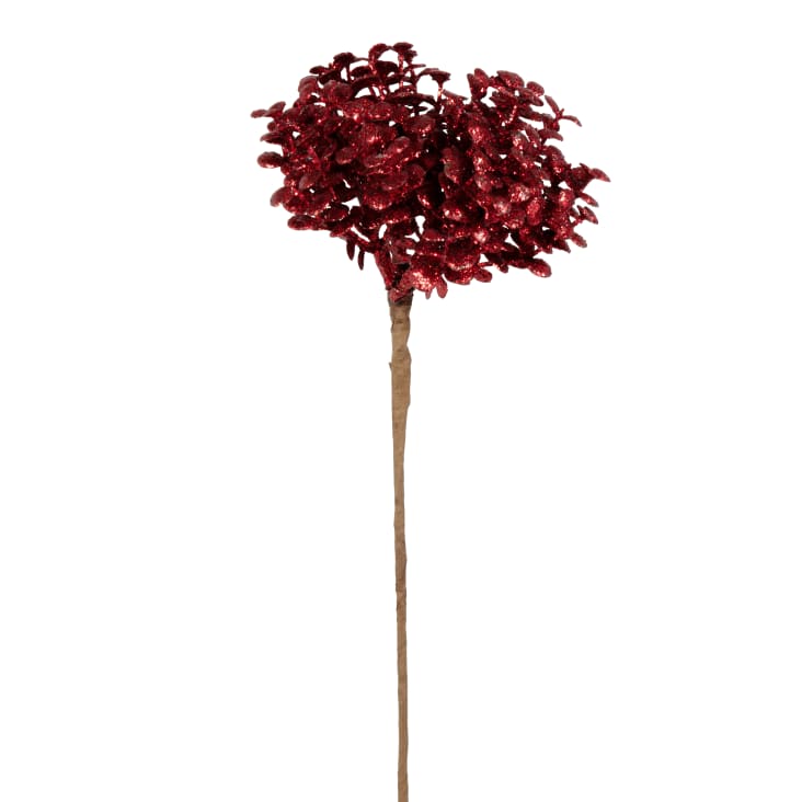 Ramo artificial de folhas vermelhas Traditional Christmas | Maisons du ...